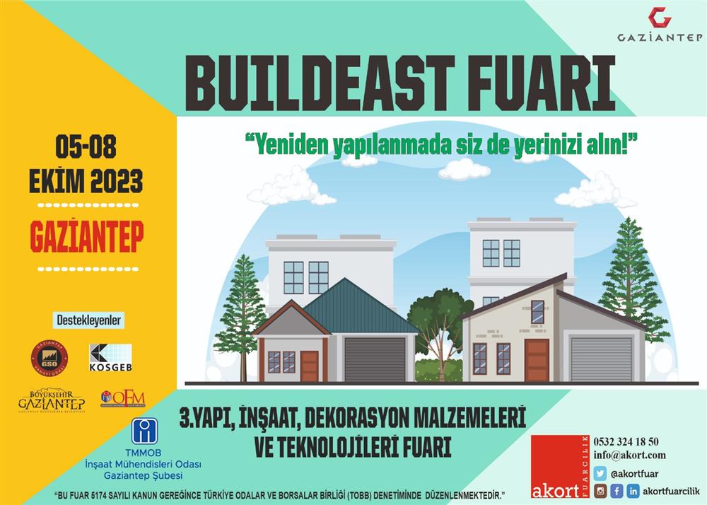 BUILDEAST FUARI (3. YAPI, İNŞAAT, DEKORASYON MALZEMELERİ VE ...