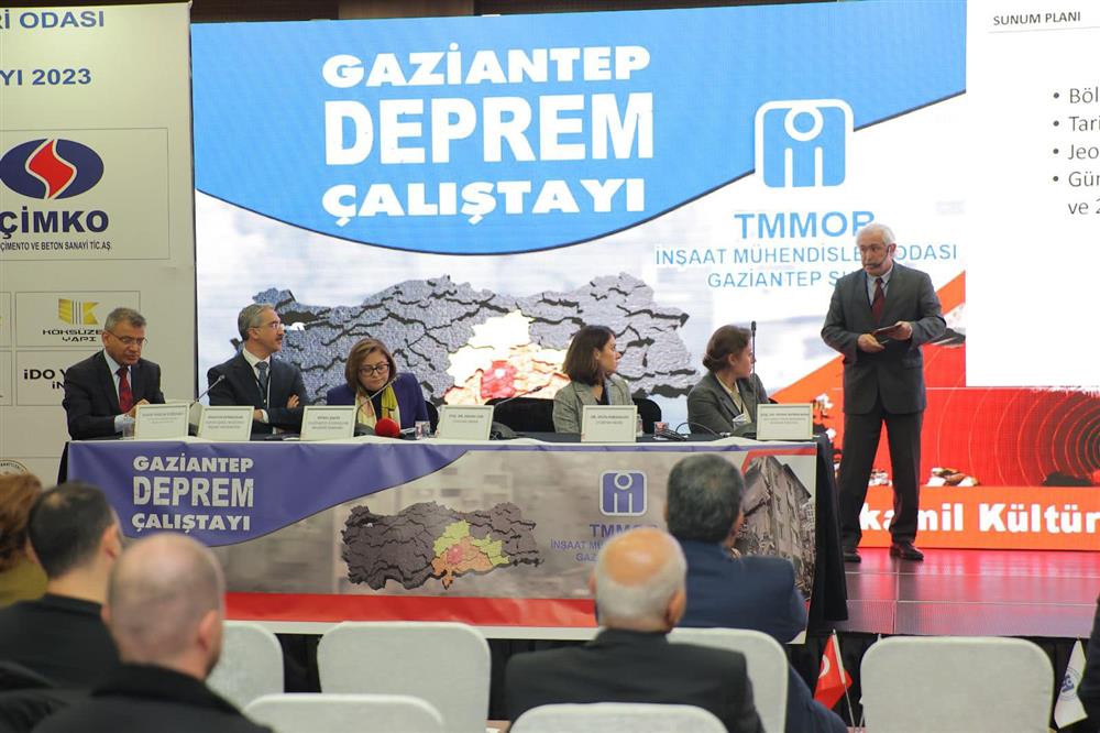 GAZİANTEP DEPREM ÇALIŞTAYI 5. OTURUM (GAZİANTEP DEPREM SÜRECİ YÖNETİMİ)